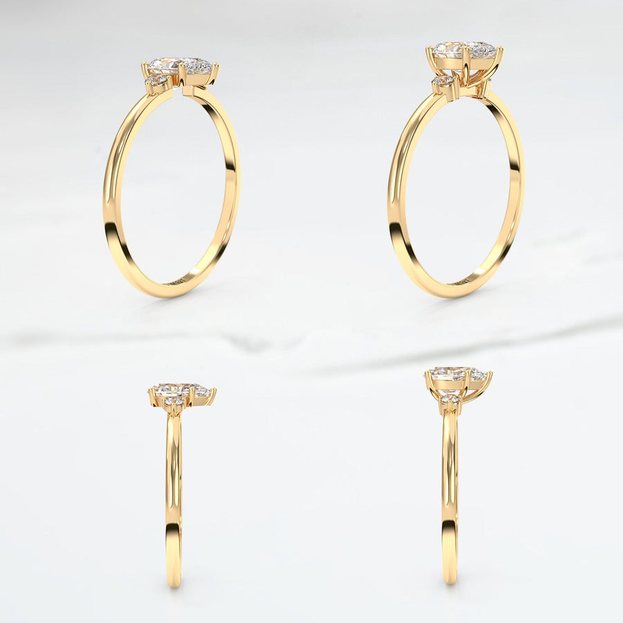Choosing the Perfect Diamond Setting: High vs Low Set Diamonds – Lelya